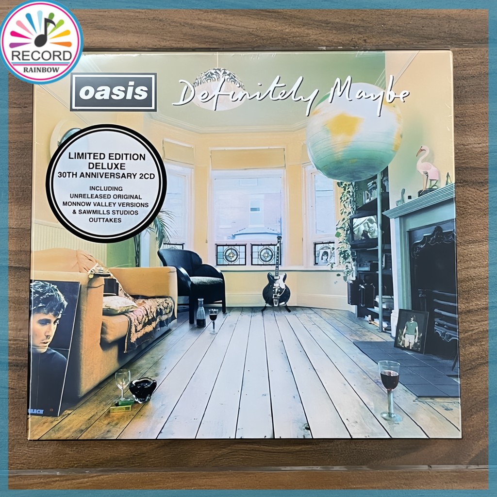 Oasis Definitely Maybe Original 2CD Album [Sealed] Brand New | Shopee ...