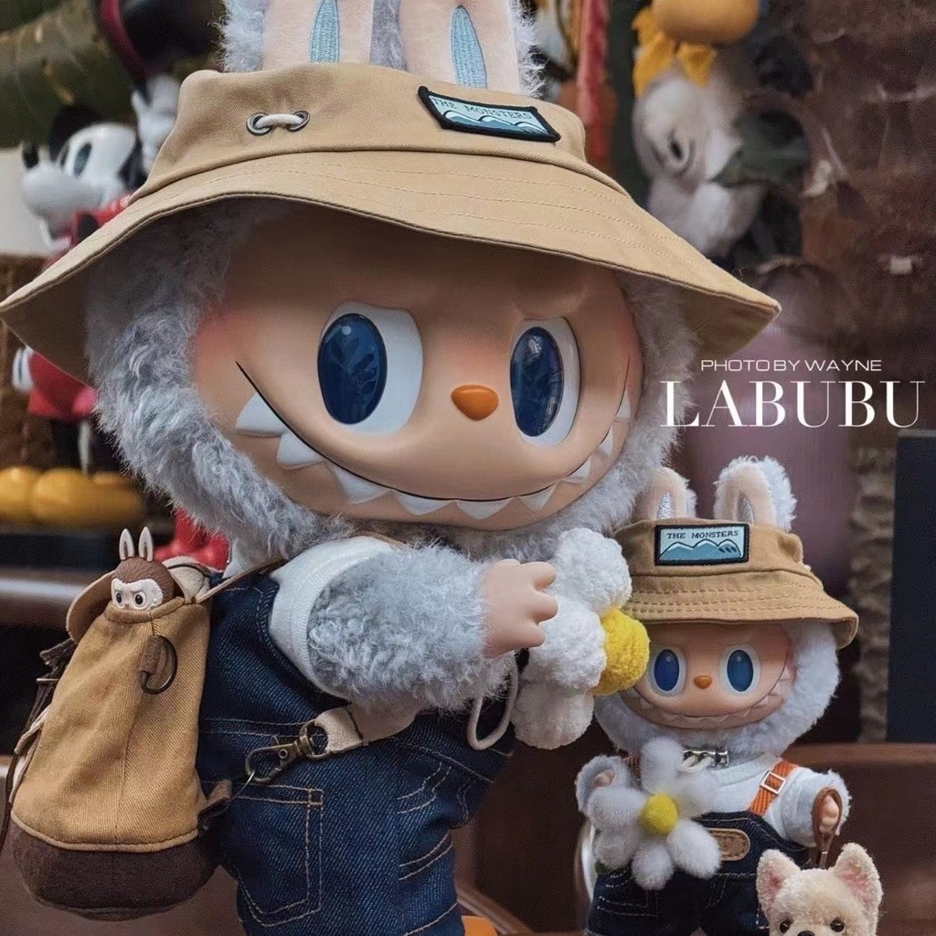 Labubu LABUBU LABUBU THE MONSTERS Spring Wild Home Vinyl Plush Doll ...