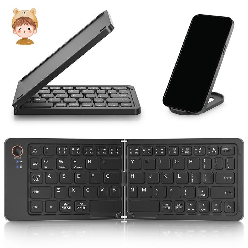 Bluetooth Keyboard Foldable Wireless Bluetooth Keyboard | Shopee ...