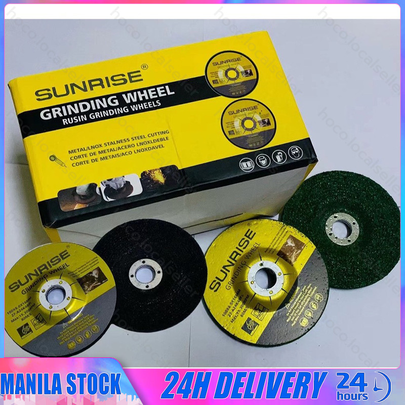 Sunrise GRINDING DISC. 4" INCH. (PER BOX) 25/50pcs | Shopee Philippines