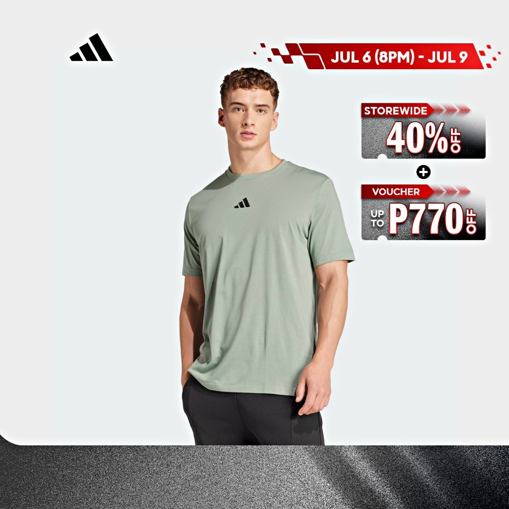 adidas Training Climacool One Rep at a Time Training Graphic Tee Men ...