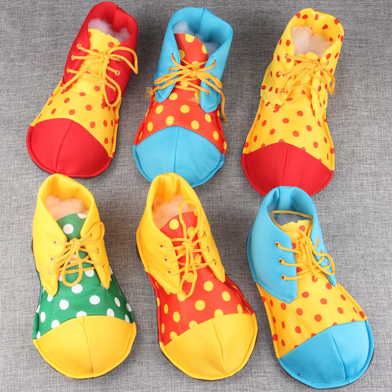 Funny Giant Clown Shoes 2025 - Wacky Jester Boots for Cosplay Costume ...
