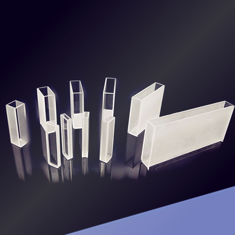 1pc Glass cuvette suitable for 751/722 Spectrophotometer, optical path ...