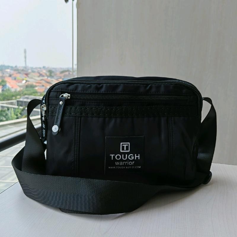 Men's Modern Army Side Sling Black Slingbag | Shopee Philippines