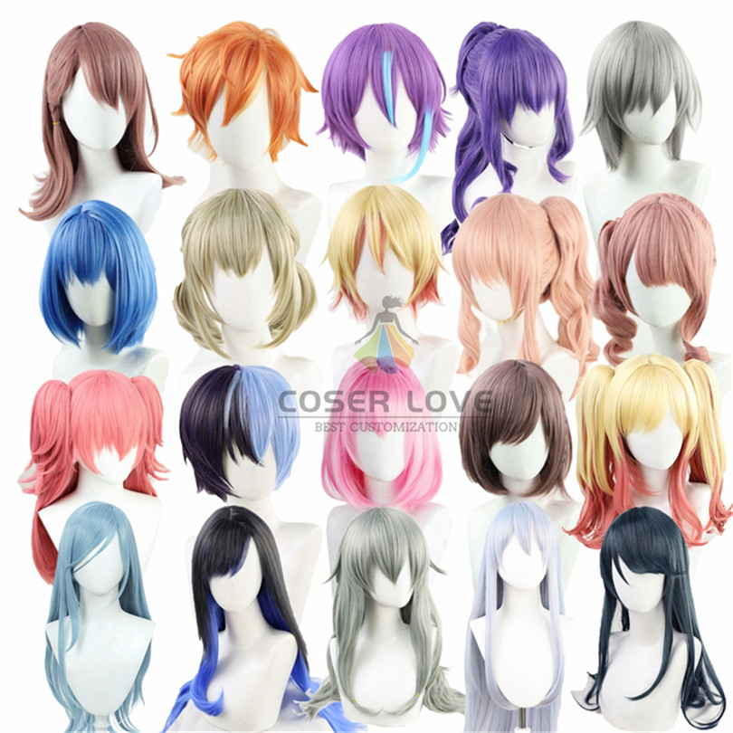 Project Sekai Cosplay wig Momoi Airi Hinomori Shizuku Hanasato Minori ...