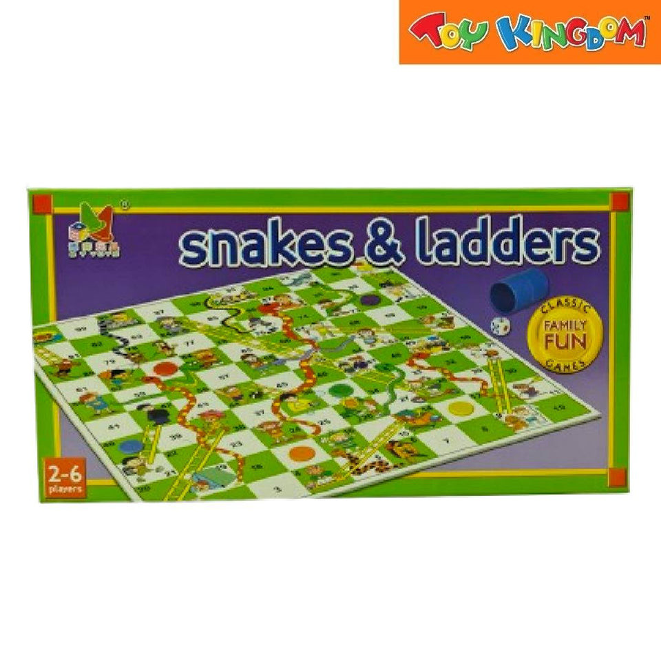 The Snakes & Ladder Board Game | Shopee Philippines