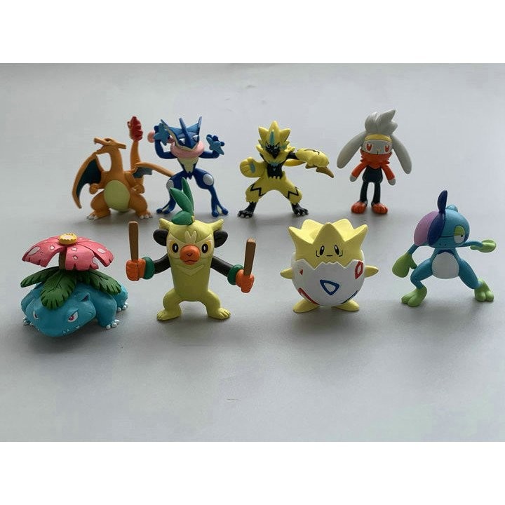 New Japanese Version Loose Pokémon Pet Pokemon Pika Chimp Transforming ...
