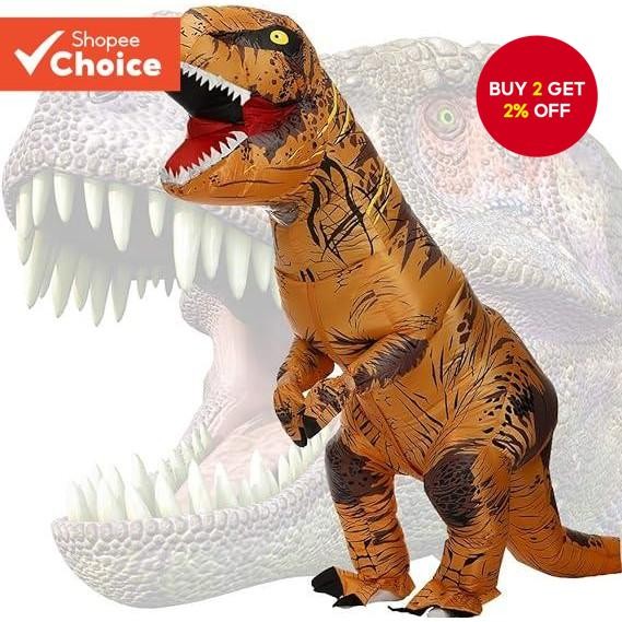 Inflatable Dinosaur Costumes for Adult Dinosaur Halloween T rex Costume ...