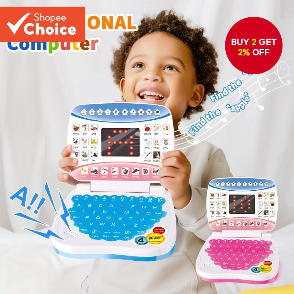 Educational Tablet Computer Toys for Kids,LED Screen Mini Learning ...