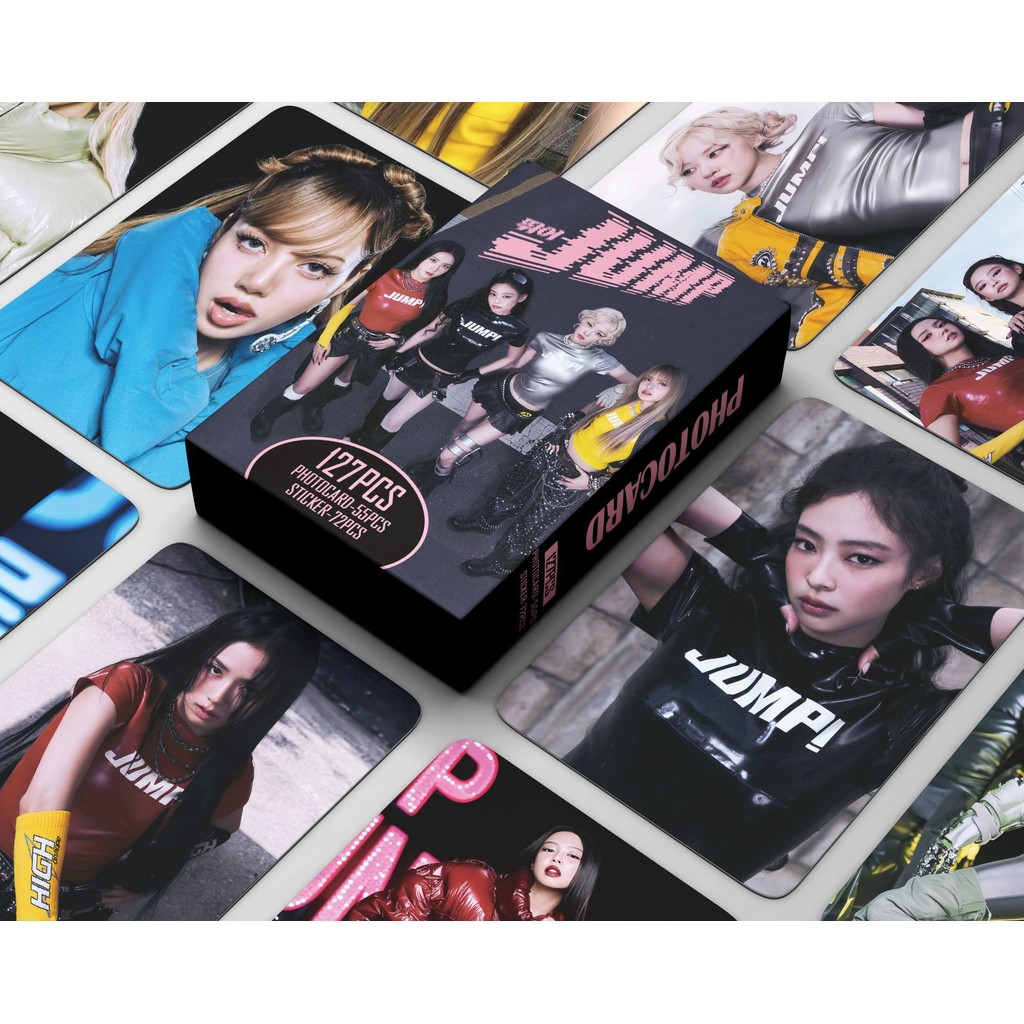 KPOP 127pcs/box BLACKPINK Photocards JUMP KPOP LOMO Card Collection ...