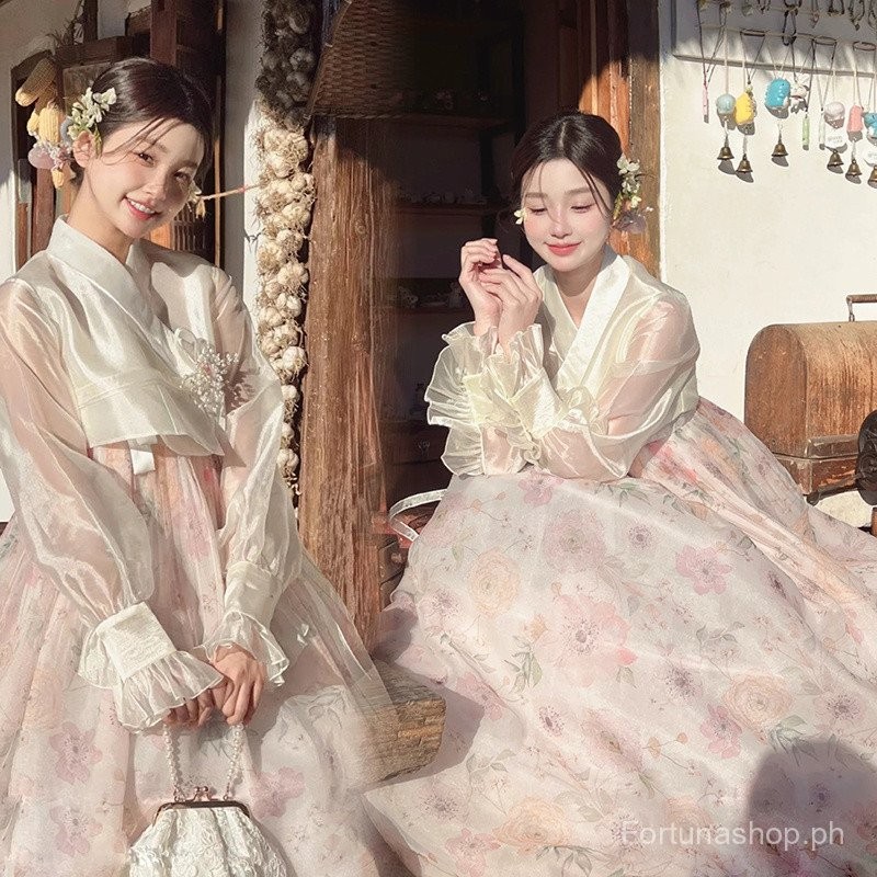 Korean Traditional Dress New Style Women's High-end Yanji Studio Photo ...