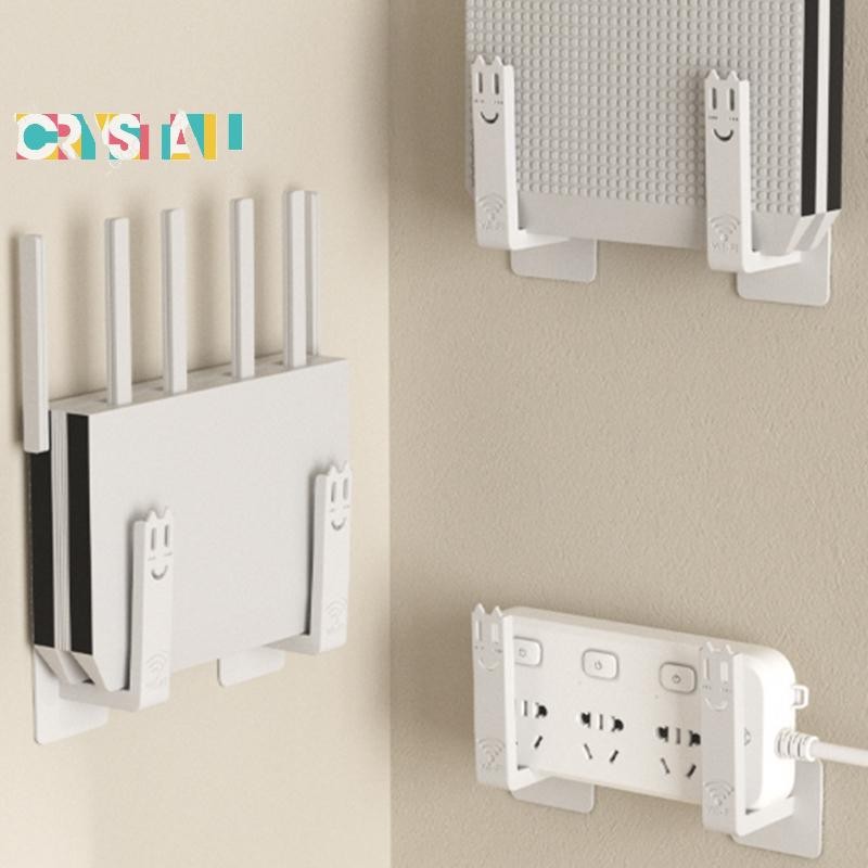 Crystal- Hot Selling Versatile Wall-Mounted Router & Set-Top Box Holder ...
