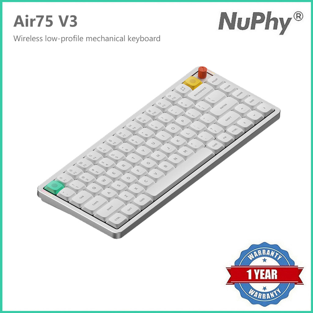 NuPhy Air75 V3 Wireless low-profile mechanical keyboard. Perfect for ...