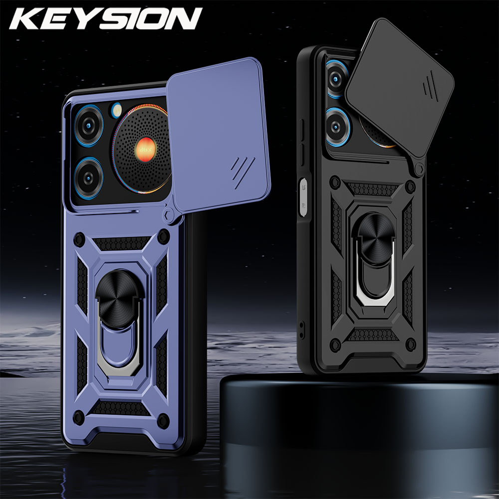 KEYSION Shockproof Armor Case for ZTE nubia Music Slide Camera Lens ...