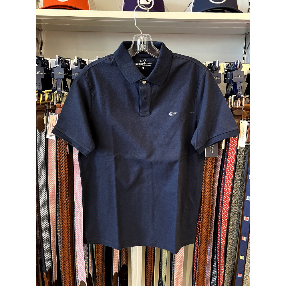Ready Stock Men's Cotton Summer Whale Small Label Printed Solid Color ...