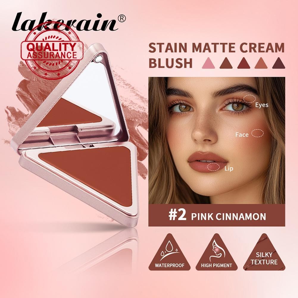 Rouge Blush Plate Nude Makeup Soft Powder Blush Repair Monochrome Color ...