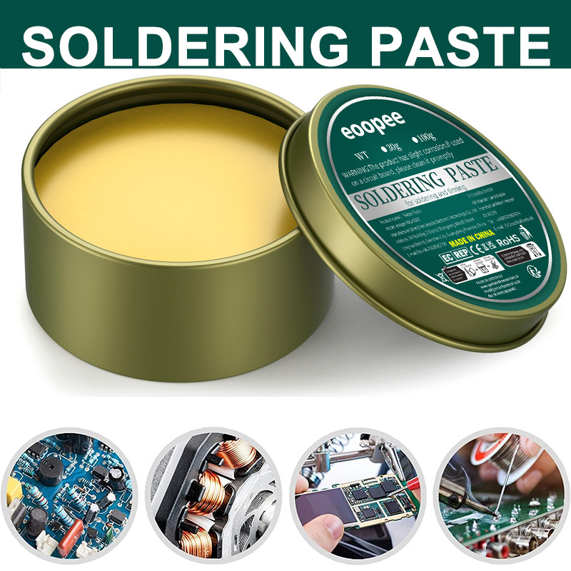 100g Solder Paste Soldering Oil Flux Lead-free No-clean Solder Grease ...