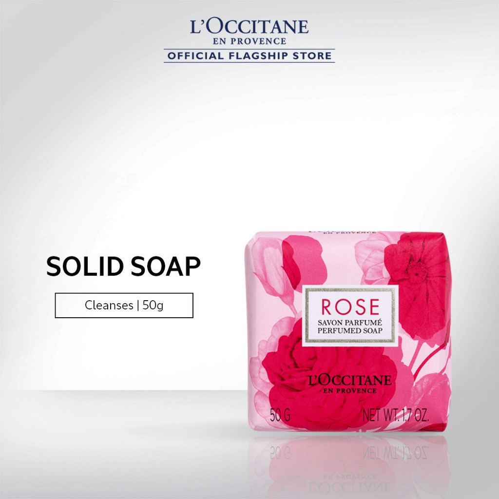 L'Occitane Rose Perfumed Soap (50g) | Shopee Philippines