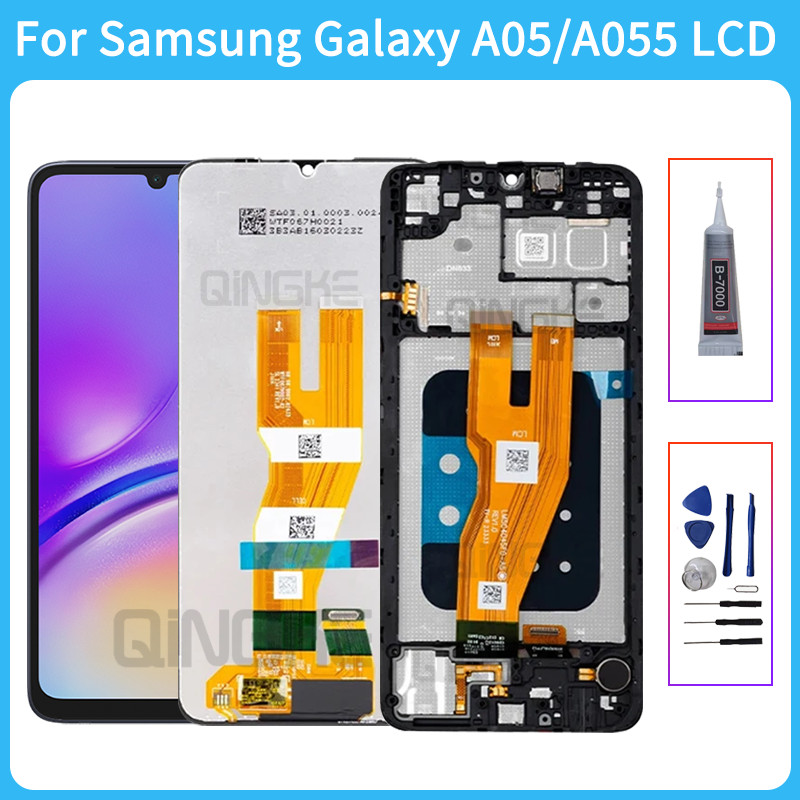 For Samsung Galaxy A05 A055 LCD SM-A055F Display Touch Screen Digitizer ...