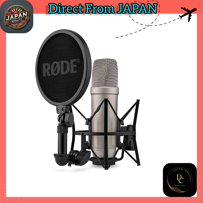 Rode NT1 (5th Generation) Condenser Microphone - Silver Edition ...