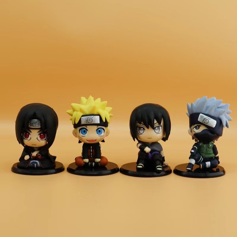 Q Naruto Series Sitting Posture Naruto Kakashi Sasuke Itachi Standing ...