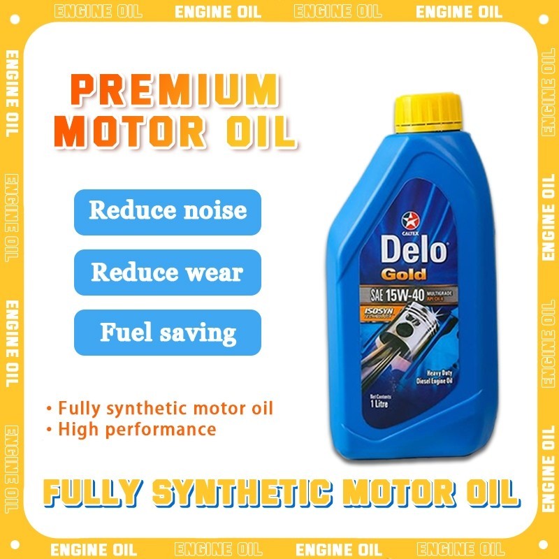 Delo Gold Multigrade SAE 15W40 15w-40 1L Car Engine Oil Synthetic ...