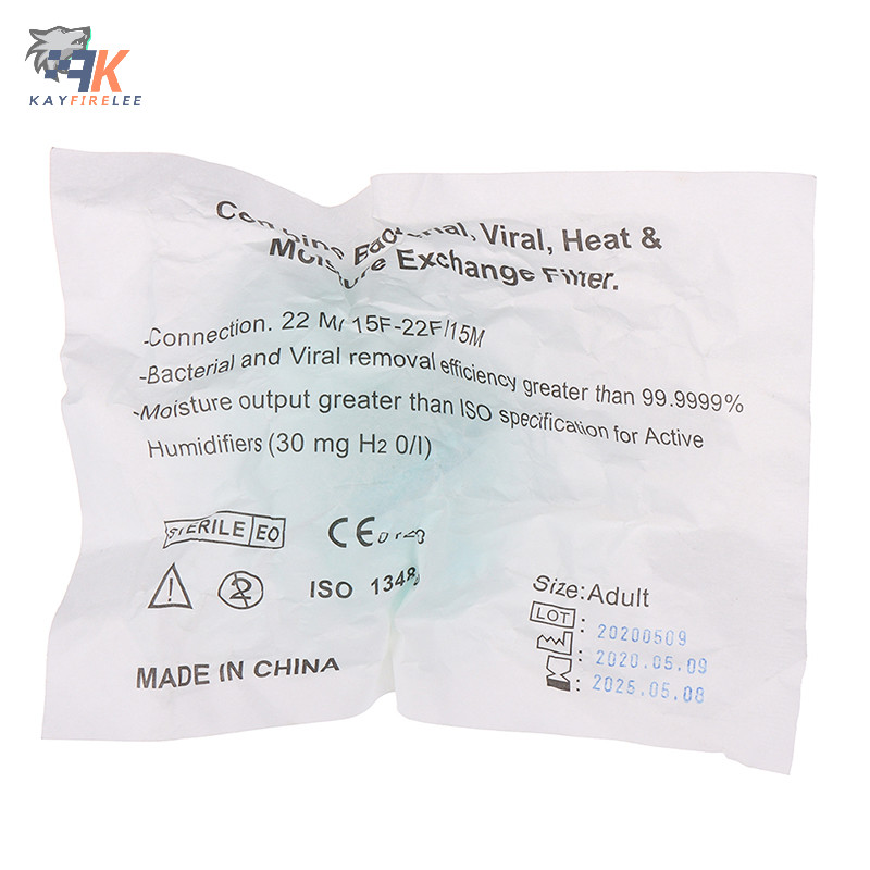 (KFL) Disposable Breathing System Filters Bacteria Filter HME HEPA ...