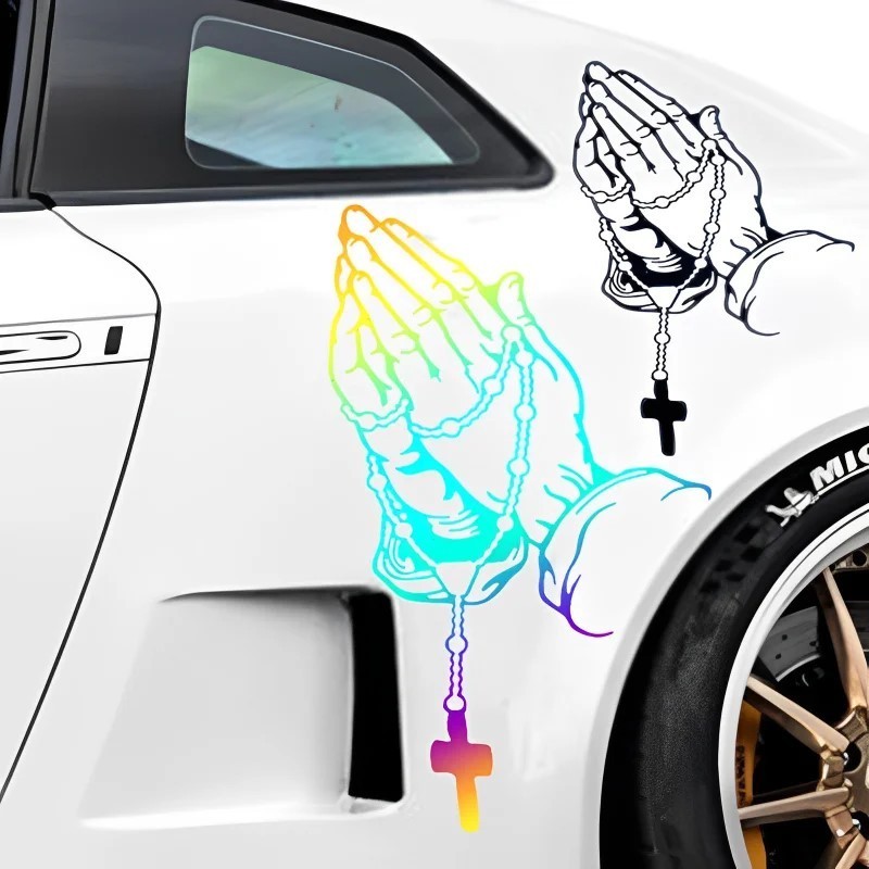 Gradient Car Sticker - Auto Rear Windshield Decal - Self-Adhesive ...