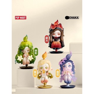 POPMART CHAKA Light Sprite Series The Whole Box Cute Figures POP MART ...