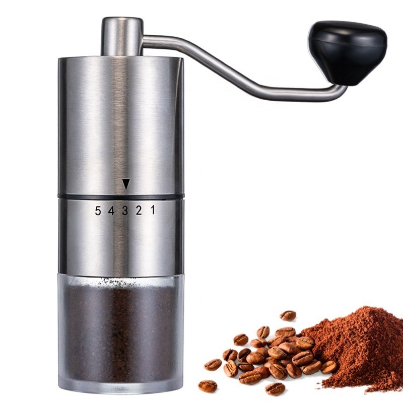 Home Office Travel Portable Hand Coffee Grinder with manual coarseness ...
