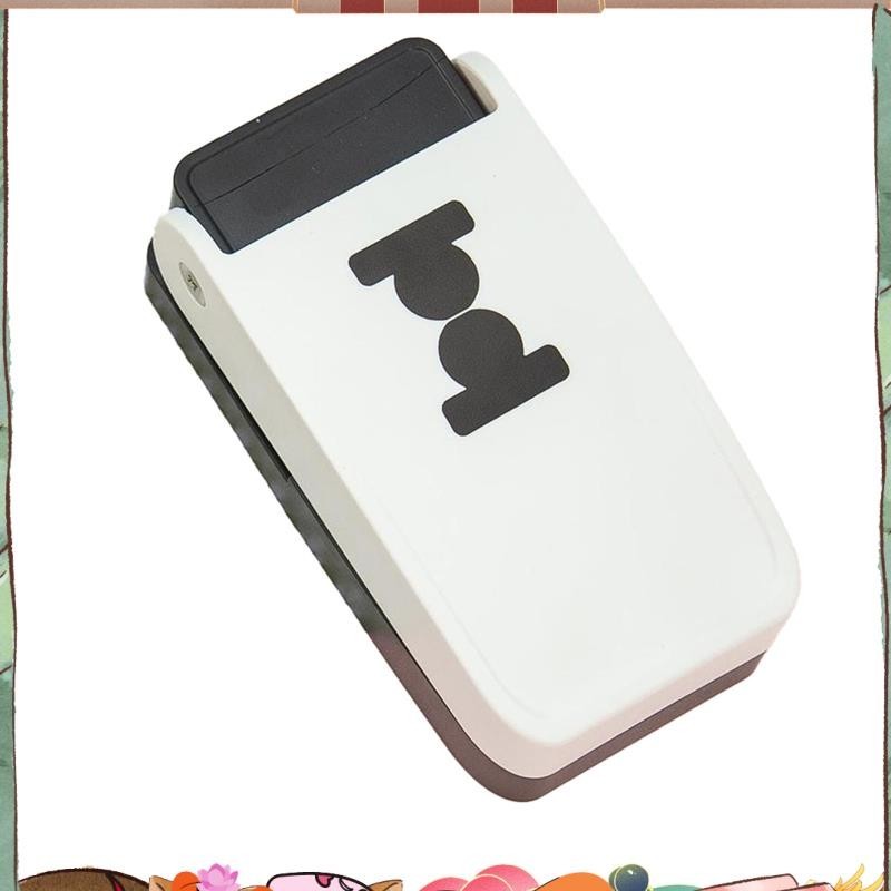 Round Tab Punch Handheld Folder Punch Loose Leaf Separator Label Punch ...