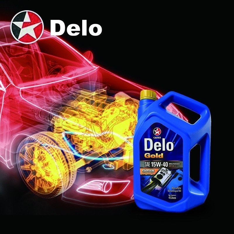 DELO shell Caltex Delo Gold Multigrade SAE 15W40 1 Liter | Shopee ...