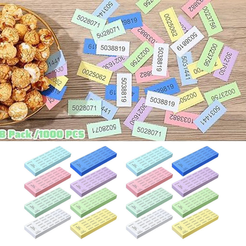 Raffle Ticket Kit Raffle Ticket Pack Chinese Auction Raffle Ticket ...