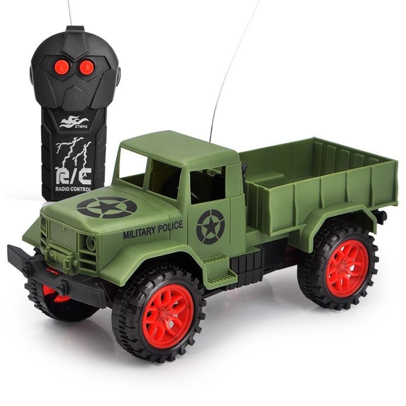 Remote Control Military Truck Rechargeable Remote Control Car Racing ...