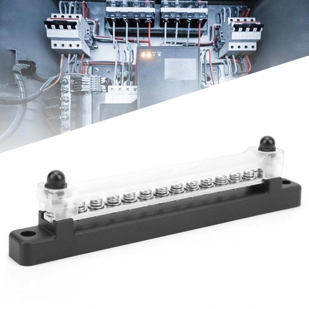 Gugushop Busbar Block 12 Terminal Bus Bar 150A BusBar | Shopee Philippines