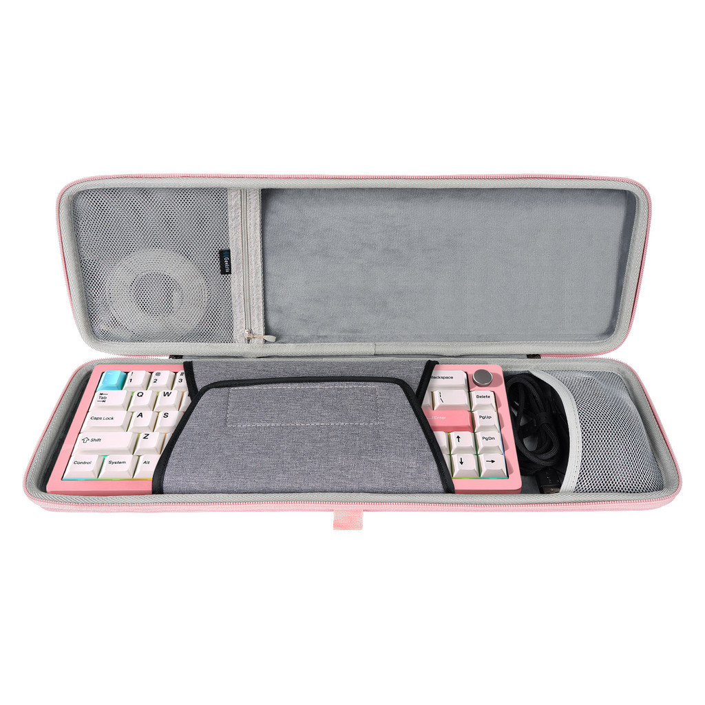 Geekria 65% Hard Keyboard Case for 68 Keys Compact Keyboard, Compatible ...