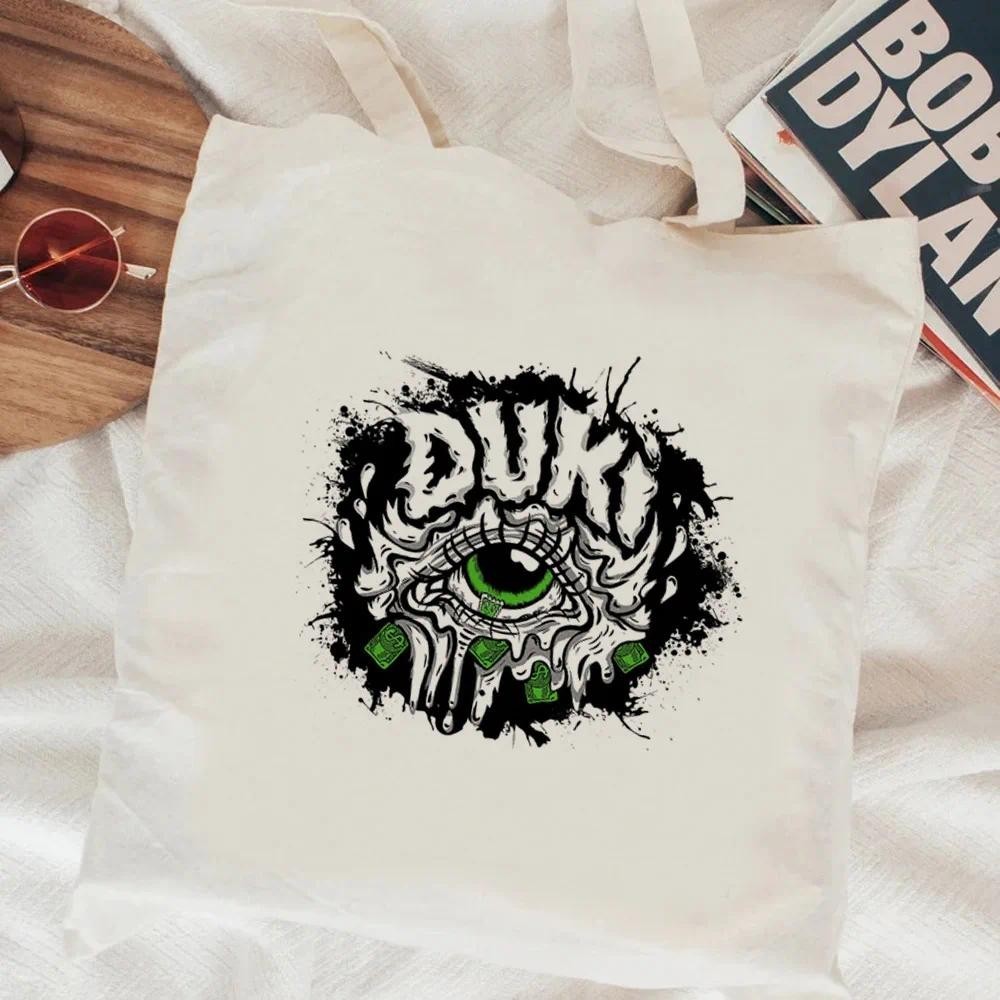 Duki shopping bag recycle bag shopper bolsas de tela bolsa eco tote bag ecobag sac cabas jute ...