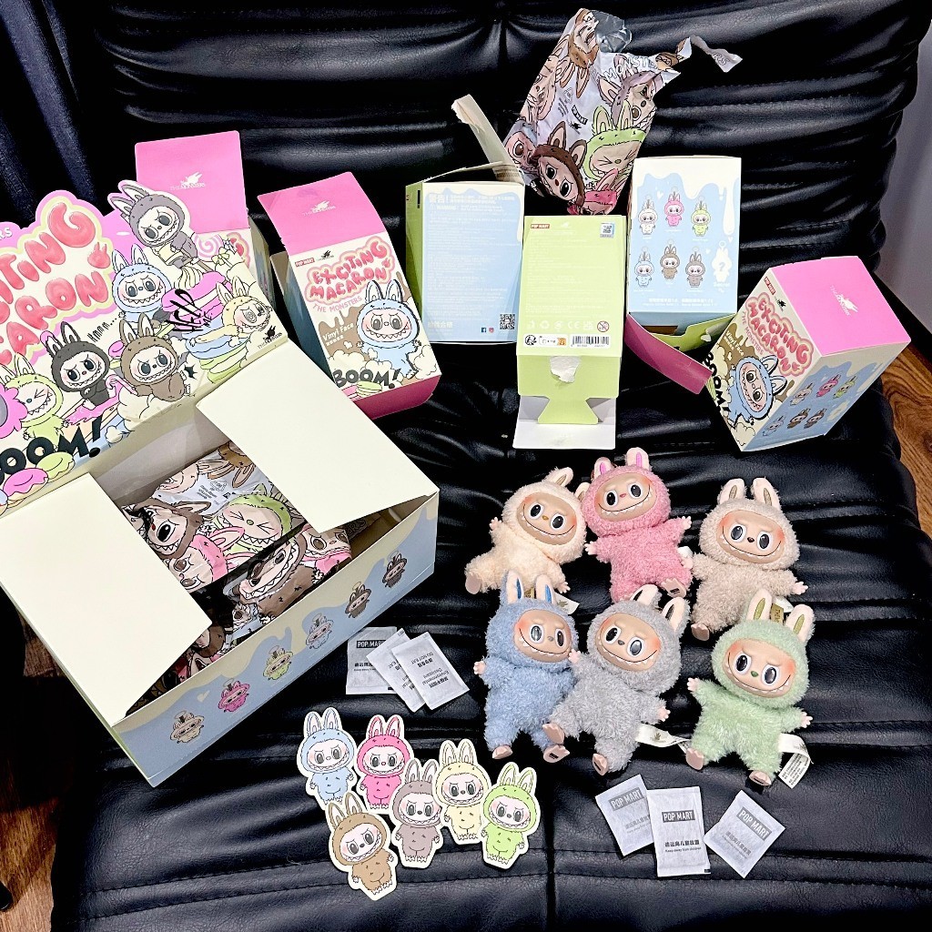 Labubu Ballet Flats set Of 6 labubu Bears Labbu Bu | Shopee Philippines