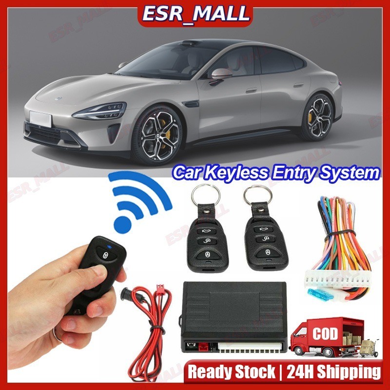 Universal Car Door Lock Remote Control Universal Keyless Entry System ...