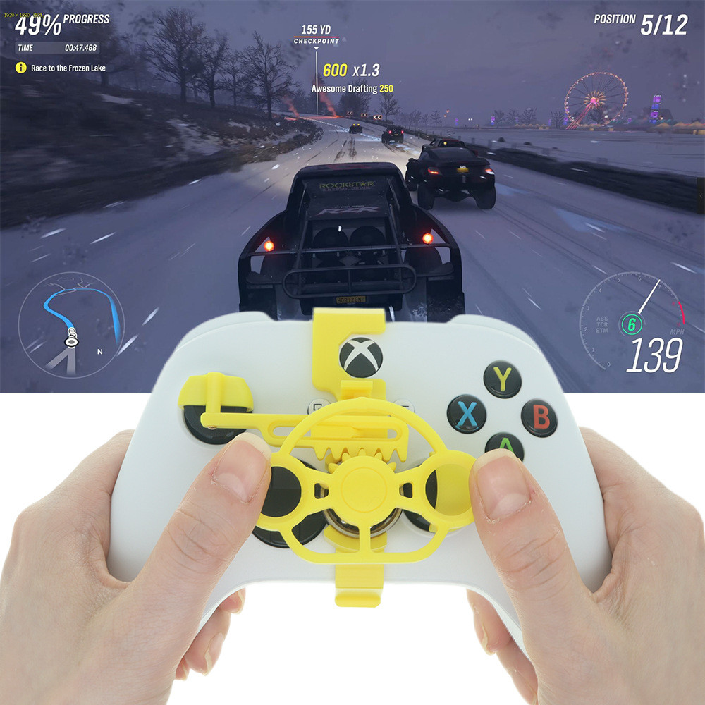Game Controller Mini Steering Wheel for Xbox Series S/X Accessory，3D ...