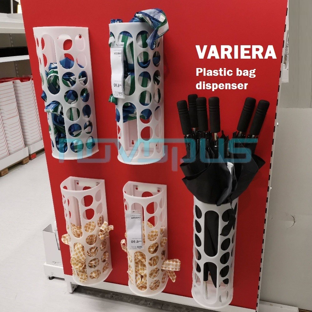 NOVO Plastic Bag Dispenser can Mount or Hang on Cabinet / Multi-use ...