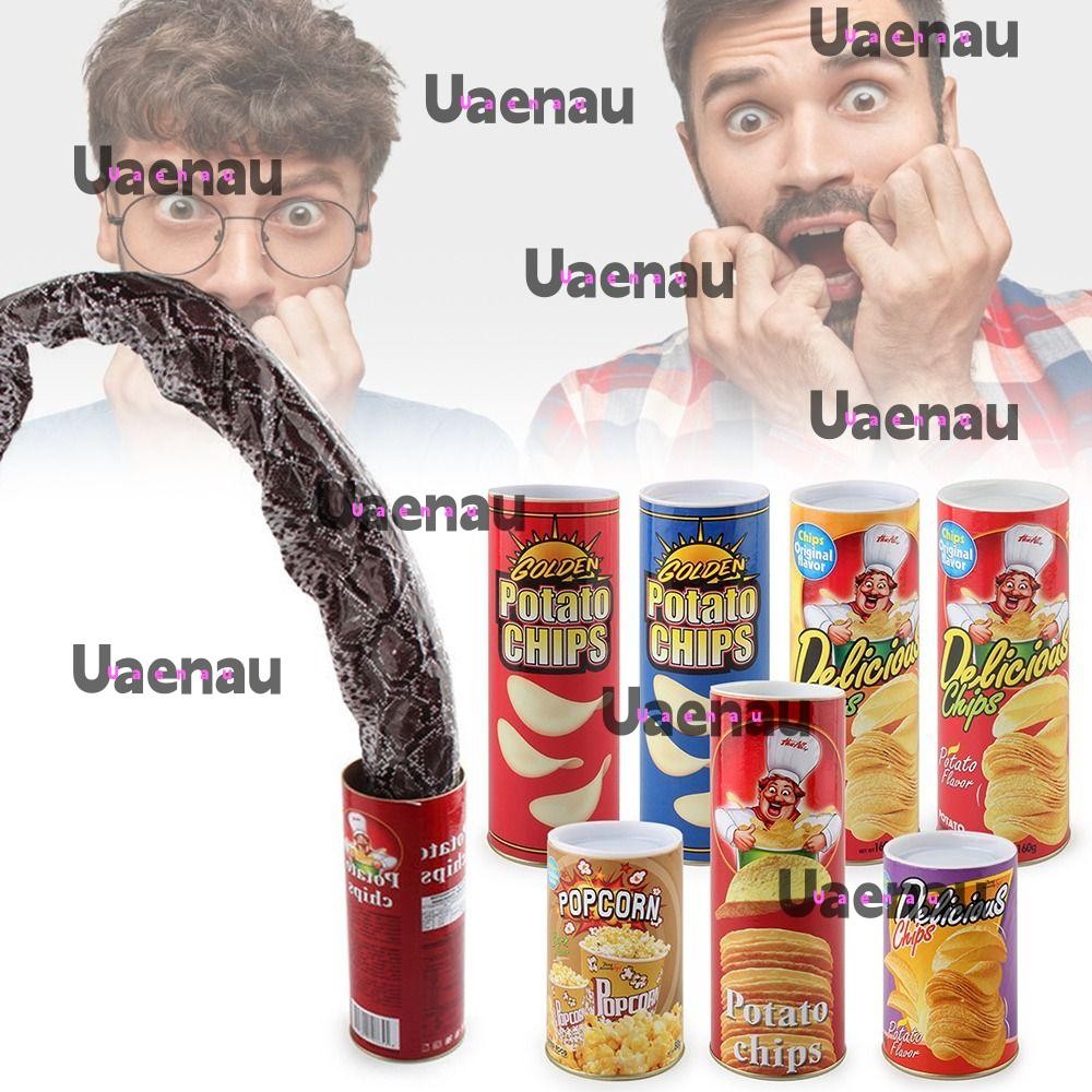 UAENAU Magic Potato Chips Cans Halloween April's Fool Day Reusable ...