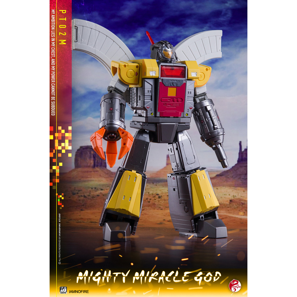 2024 NEW Transformed PANGU TOYS PT02M Metallic paint MIRACLE GOD ...