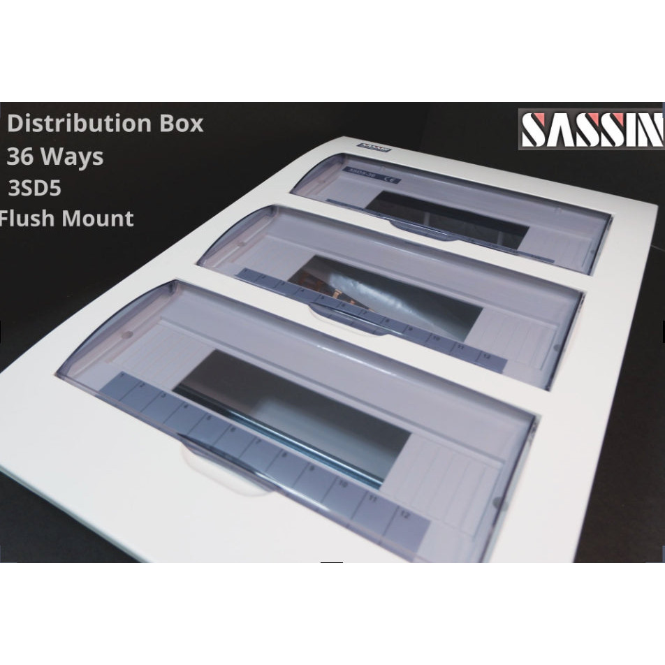 SASSIN Flush Mount Distribution Box 36 Ways | Shopee Philippines