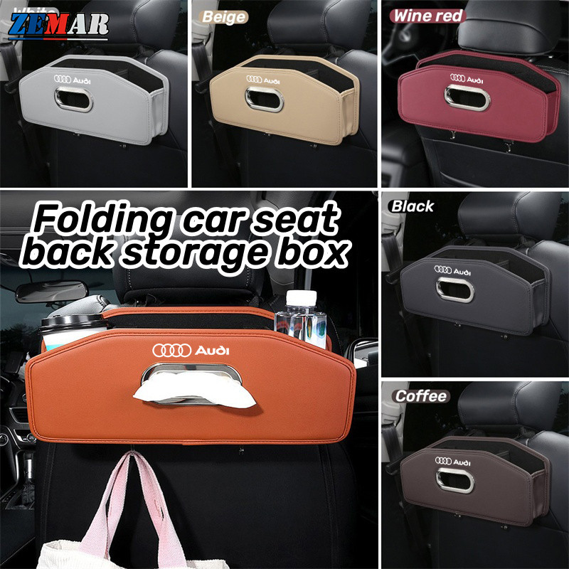 Audi Car Back Seat Storage Box Car Water Cup Holder Car Back Seat ...
