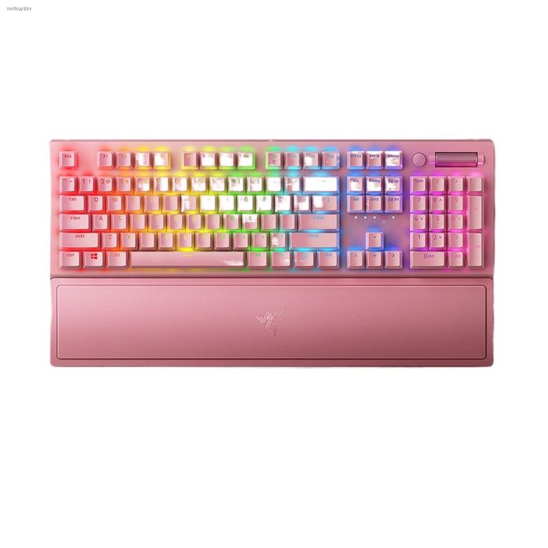 Razer black widow spider V3 pink crystal pink gaming gaming RGB ...