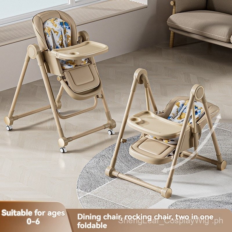 Baby dining high chair Rocking high chair for baby Foldable multi ...