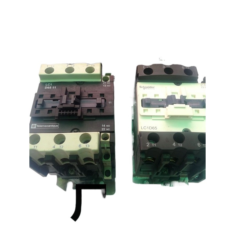 Schneider imported, joint venture LC1D6511 disassemble AC contactor ...