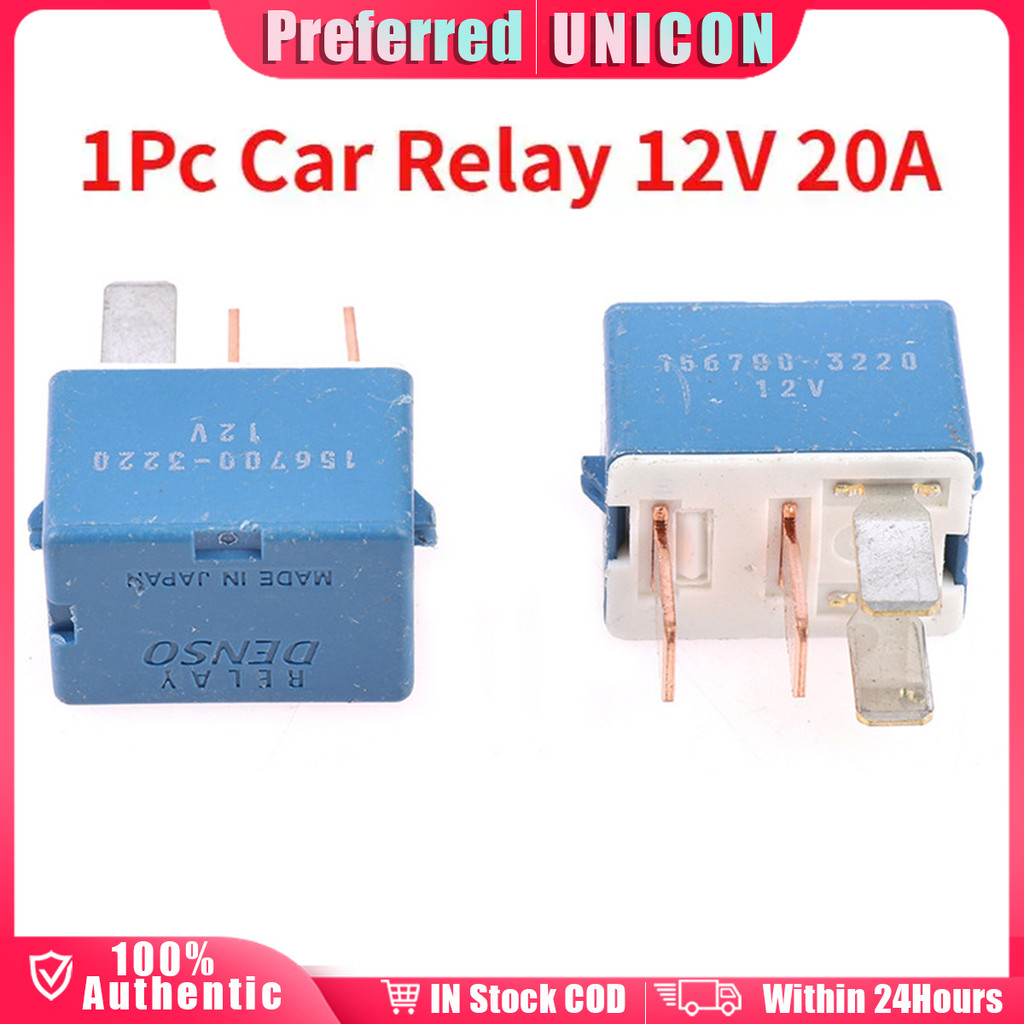 156700-3220 Blue Relay Four Leg Ac Relay Original Denso | Shopee ...