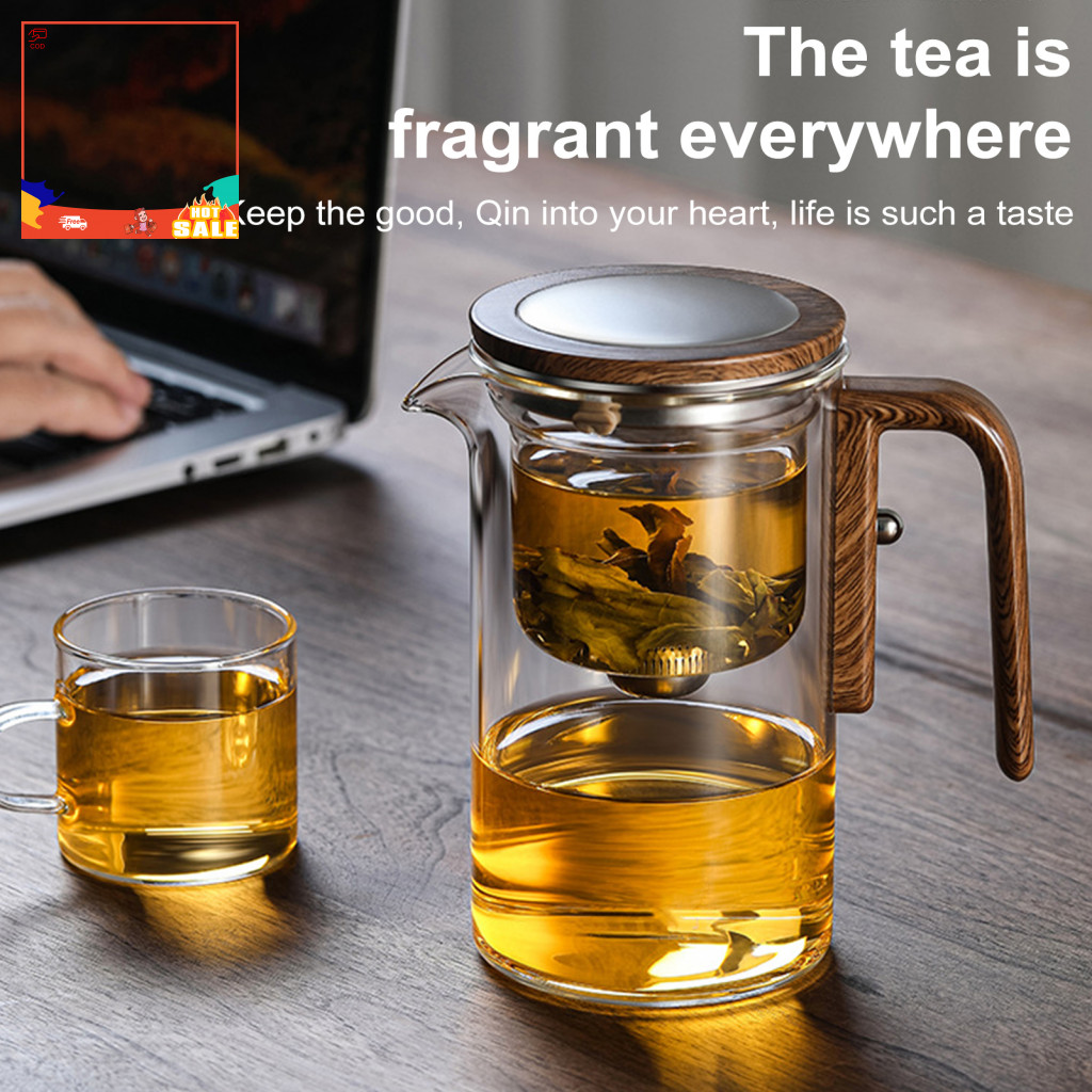 Anti-scald Teapot Heat-resistant Teapot Handmade Glass Teapot with ...
